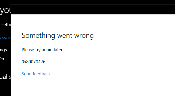 Unable to sign-in into Microsoft edge using microsoft account & unable ...