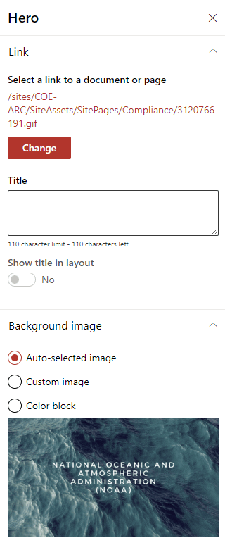 Sharepoint - Hero Webpart > Gifs not working - Microsoft Q&A
