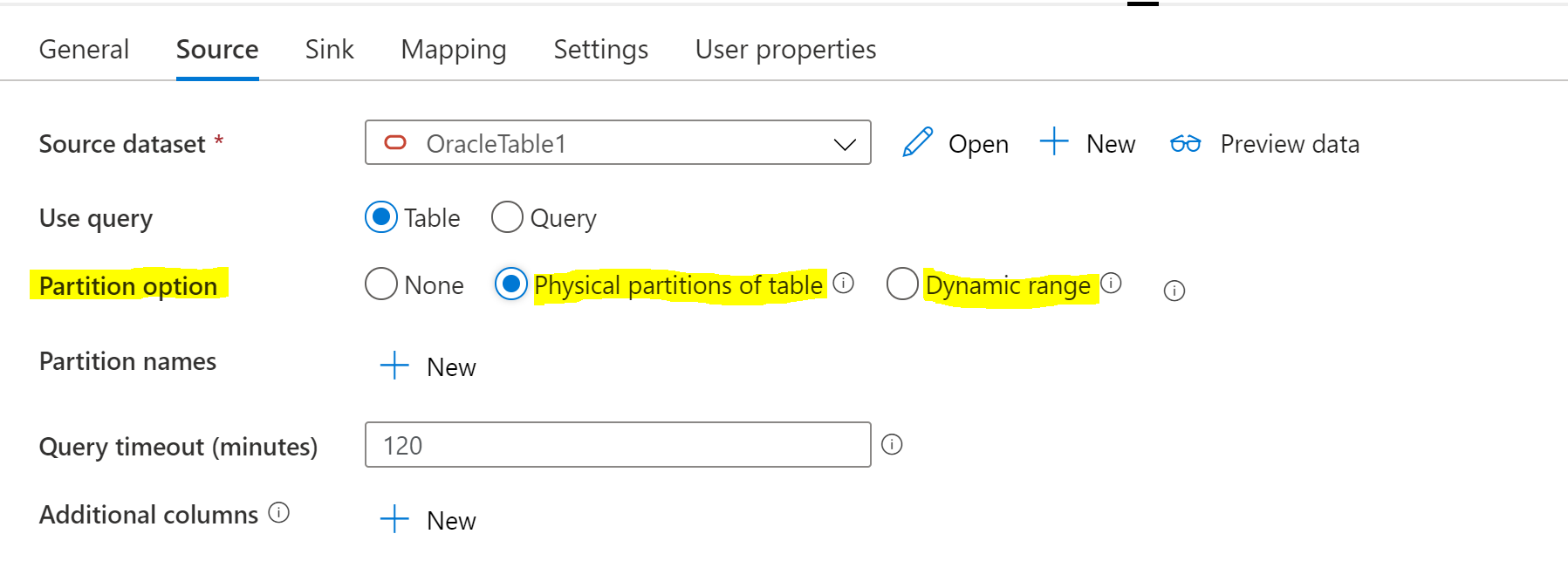 Adf Throughput Increase From Oracle Database In Aws Microsoft Qanda