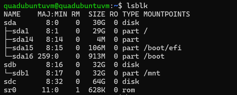 Resizing a attached data disk on linux - Microsoft Q&A