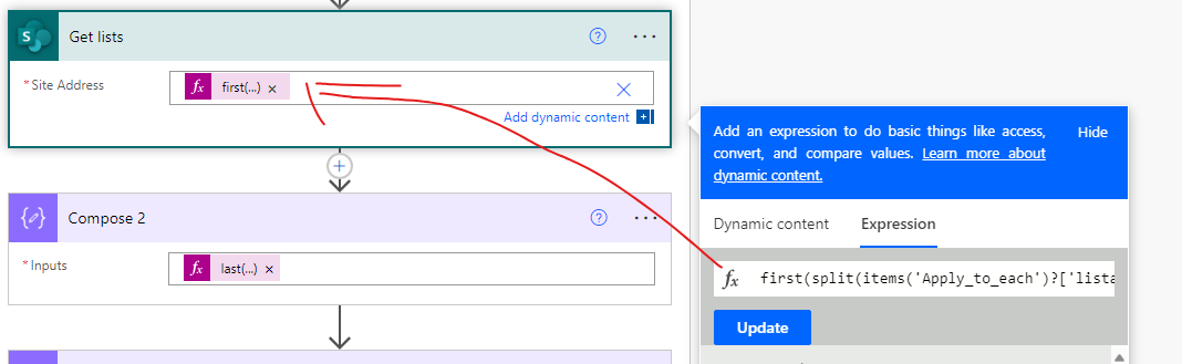Copy files to SharePoint list in another SharePoint site based on a ...