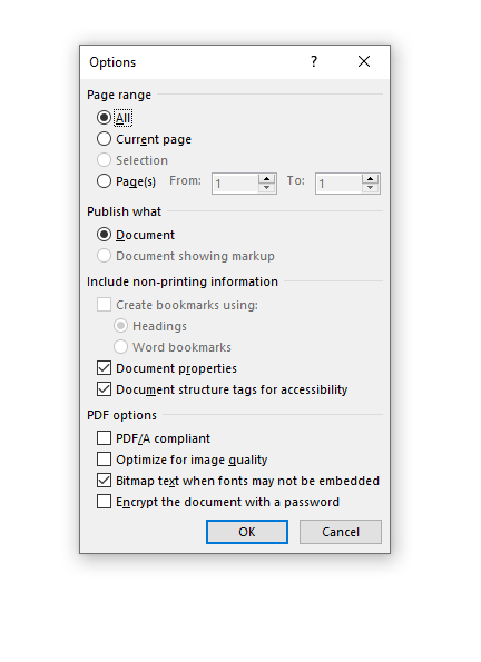 "Create Bookmarks using Headings" is Greyed Out - Custom Heading Styles ...