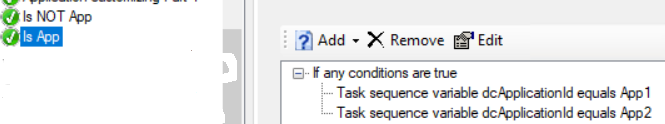 MDT - Filter conditions - Microsoft Q&A