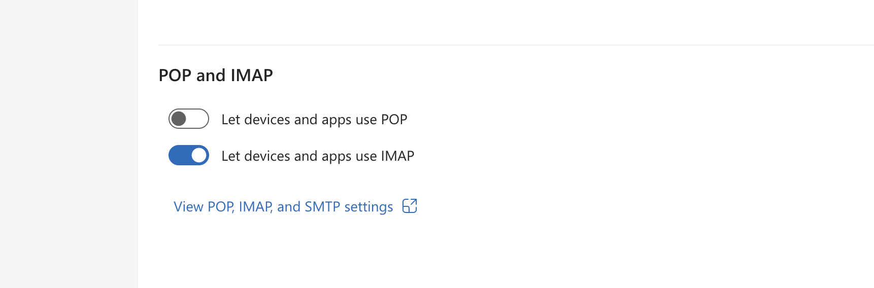 IMAP authentication failed - Microsoft Q&A