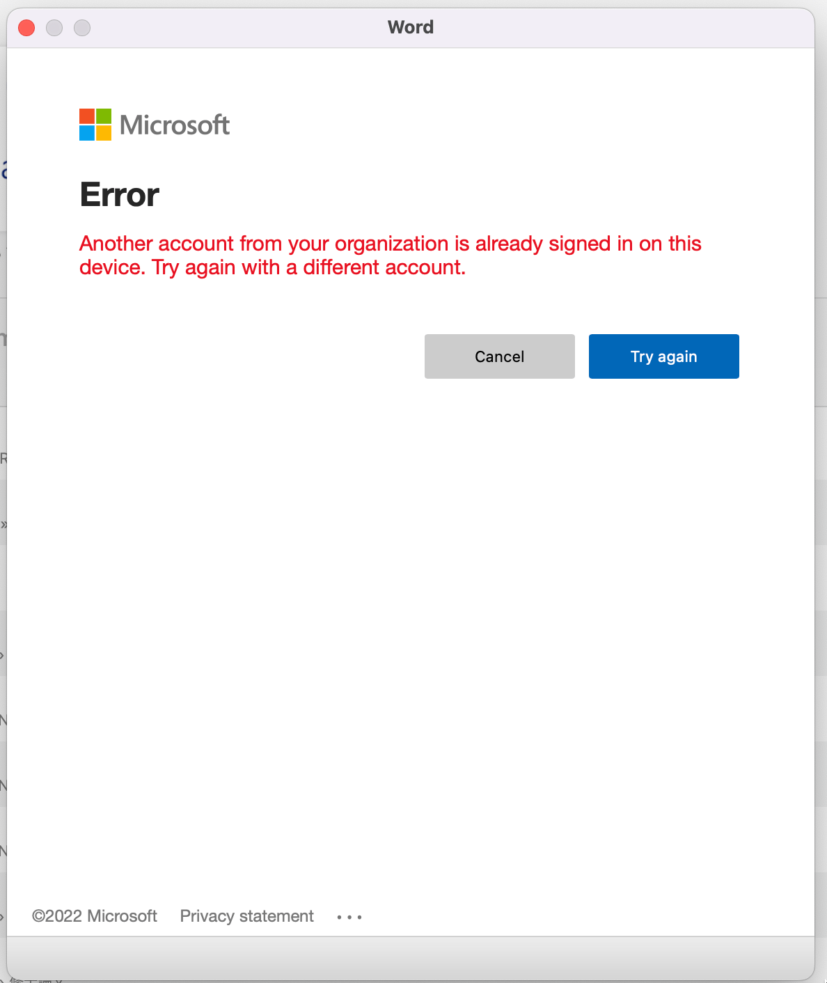 How to completely remove an old Microsoft account from macOS Microsoft ...