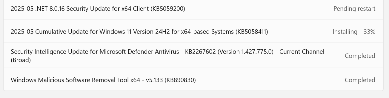 Build 26100.4061, kb5058411 out to Release Preview channel. - Microsoft Q&A
