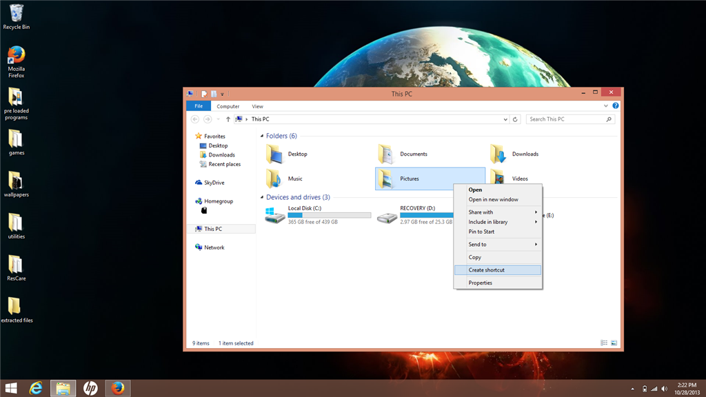 How to add Photo Gallery shortcut in desktop? - Microsoft Q&A