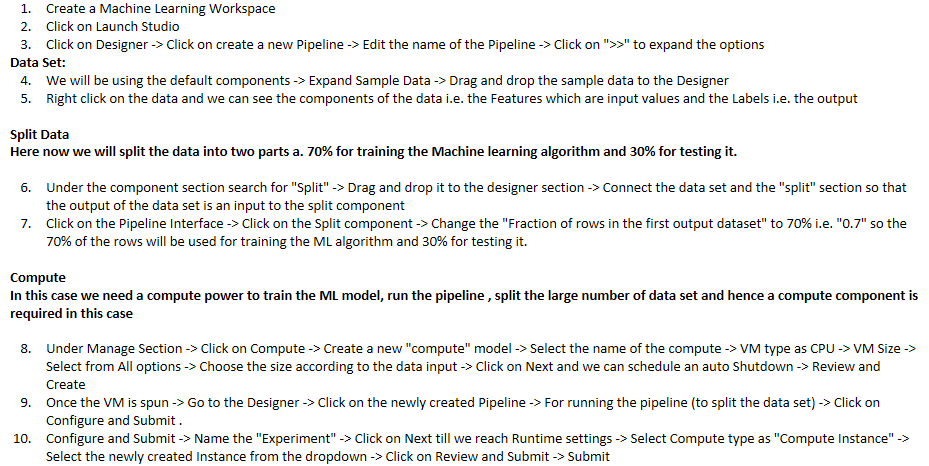 Error Code Serviceerror Message Internalservererror While Splitting The Data In Azure