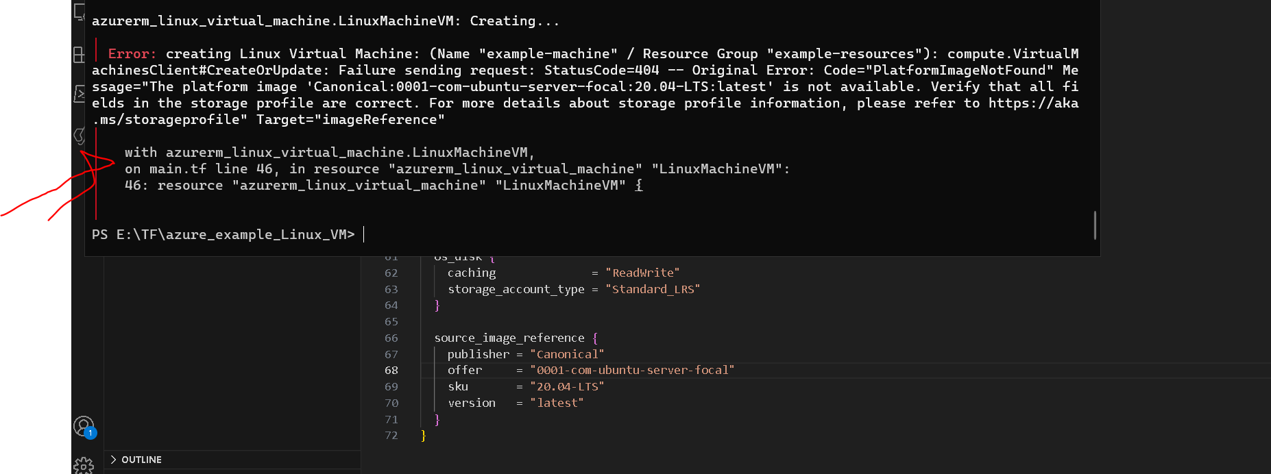 Azure linux virtual machine creation failure - Microsoft Q&A Azure linux virtual machine creation failure - Microsoft Q&A