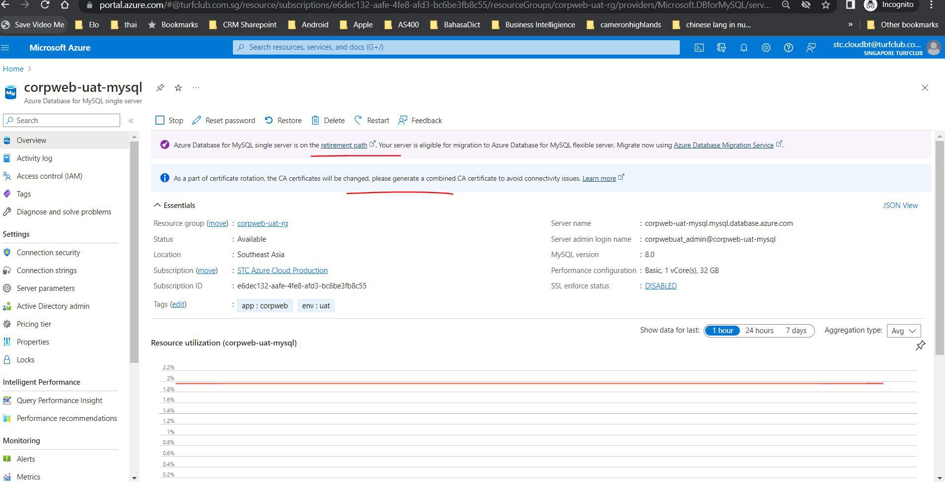 Azure Alert or Metric configuration from Microsoft information notification or upgrade ...