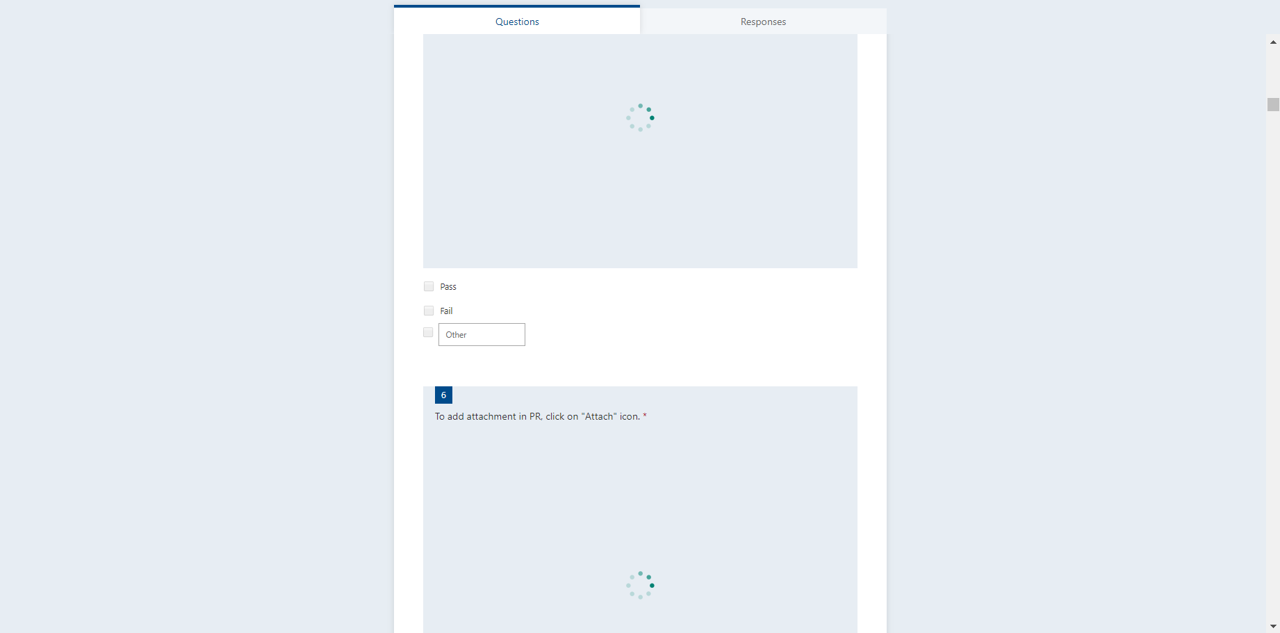 Pictures in Microsoft Form unable to load - Microsoft Q&A