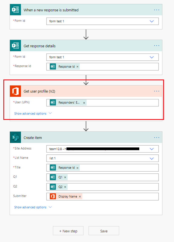 Power Automate Populating Microsoft Forms Data to a SharePoint List - Microsoft Q&A
