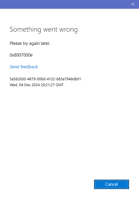 I need help changing my local account to a microsoft account ...