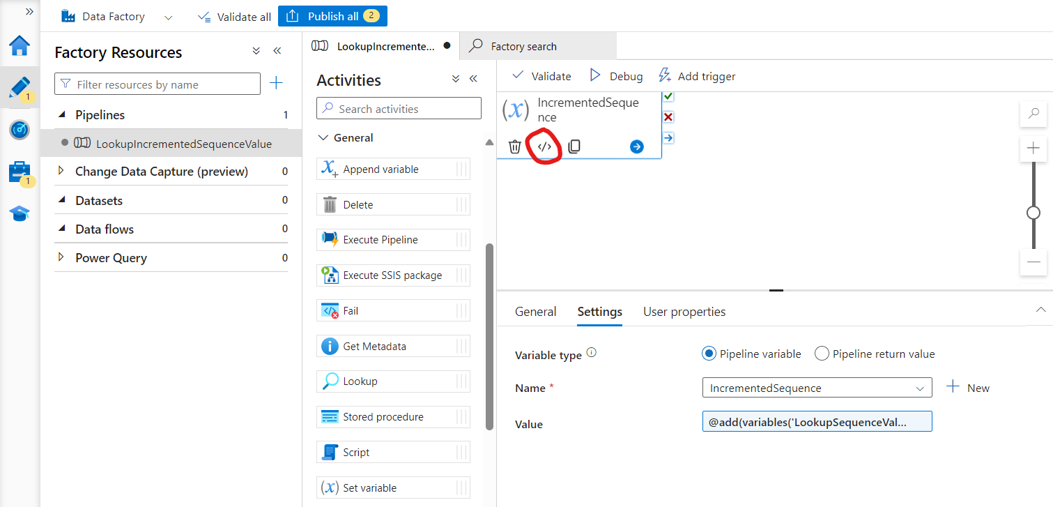 Sequence value insertion in the Copy activity - Microsoft Q&A