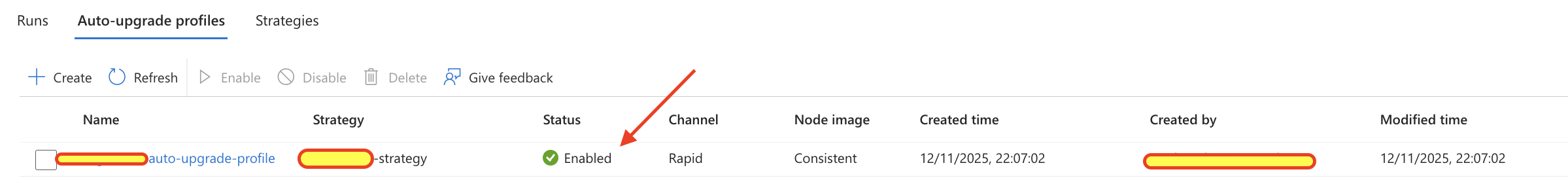 Unable to update AKS and Node Image versions using Fleet Manager (Auto ...