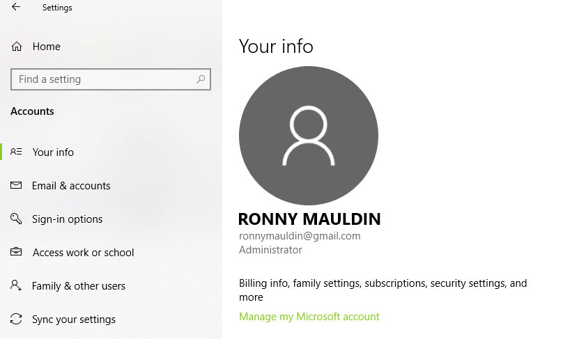 How to change email associated with Windows 10 user account ...