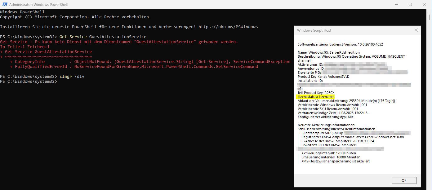 Azure Local - Windows 11 Multi Session activation - Microsoft Q&A