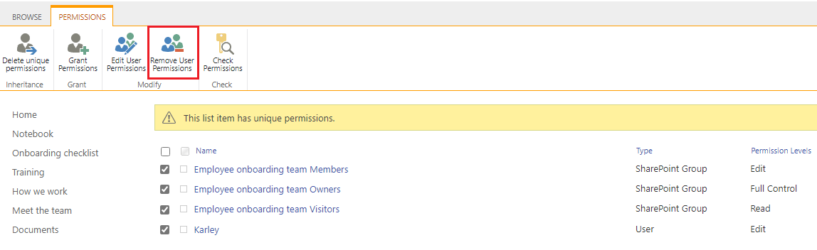 Is it possible to personalise the Employee Teams Sharepoint Checklist ...