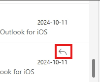How do I know that I have replied to an email? - Microsoft Q&A