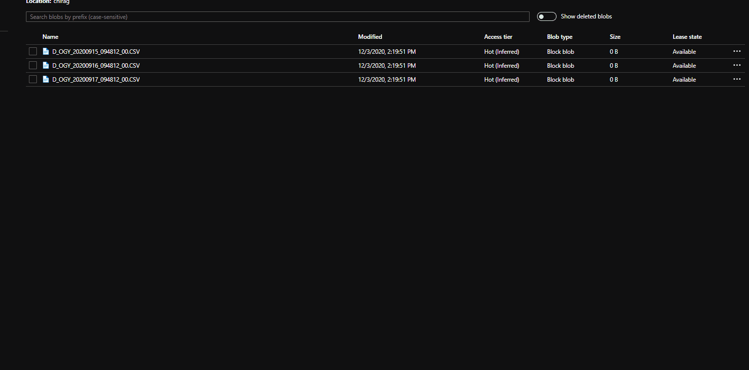 Reading Startdate And Enddate As A String From A Filename To Copy Data Based On That String
