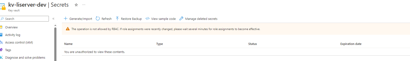 Unable To Access Keyvault When Assigned To Group How To Fix That Microsoft Qanda 