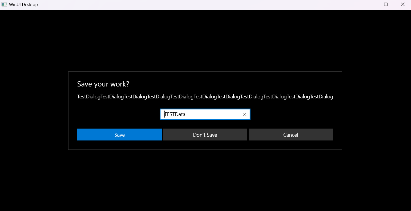 WinUI3 ContentDialogMaxWidth Not Working - Microsoft Q&A