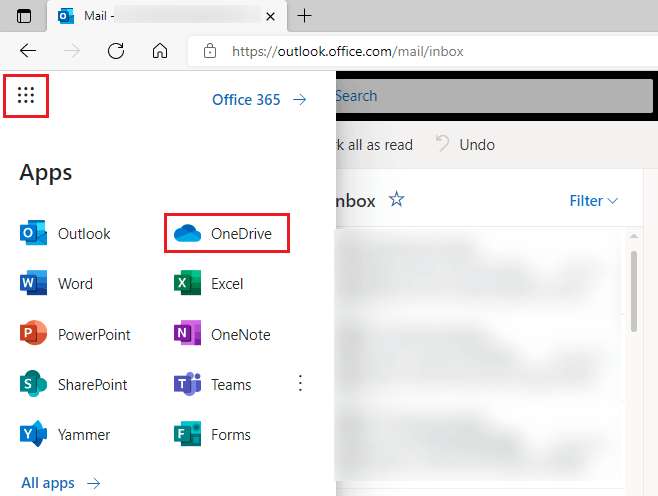 I can't access onedrive from my browser - Microsoft Q&A