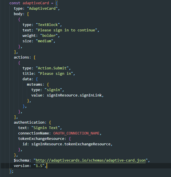 Bypass validation code insertion in Teams bot authentication ... Bypass validation code insertion in Teams bot authentication ...