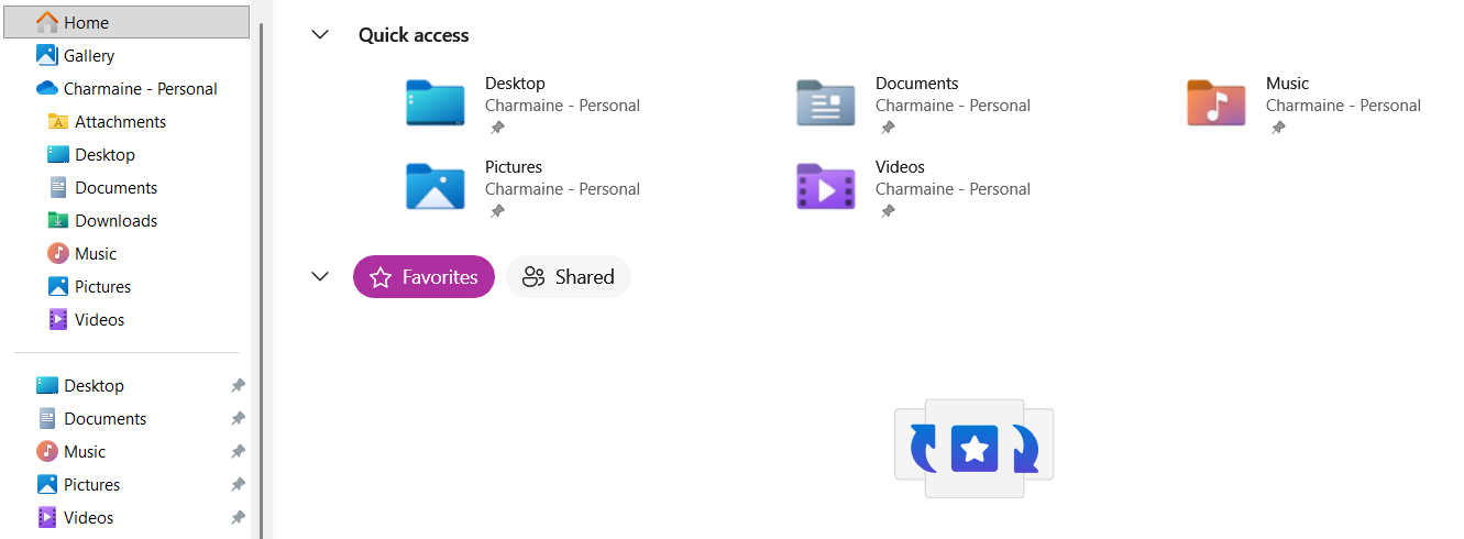 Fancy Windows stock icons for system user folders - Microsoft Q&A