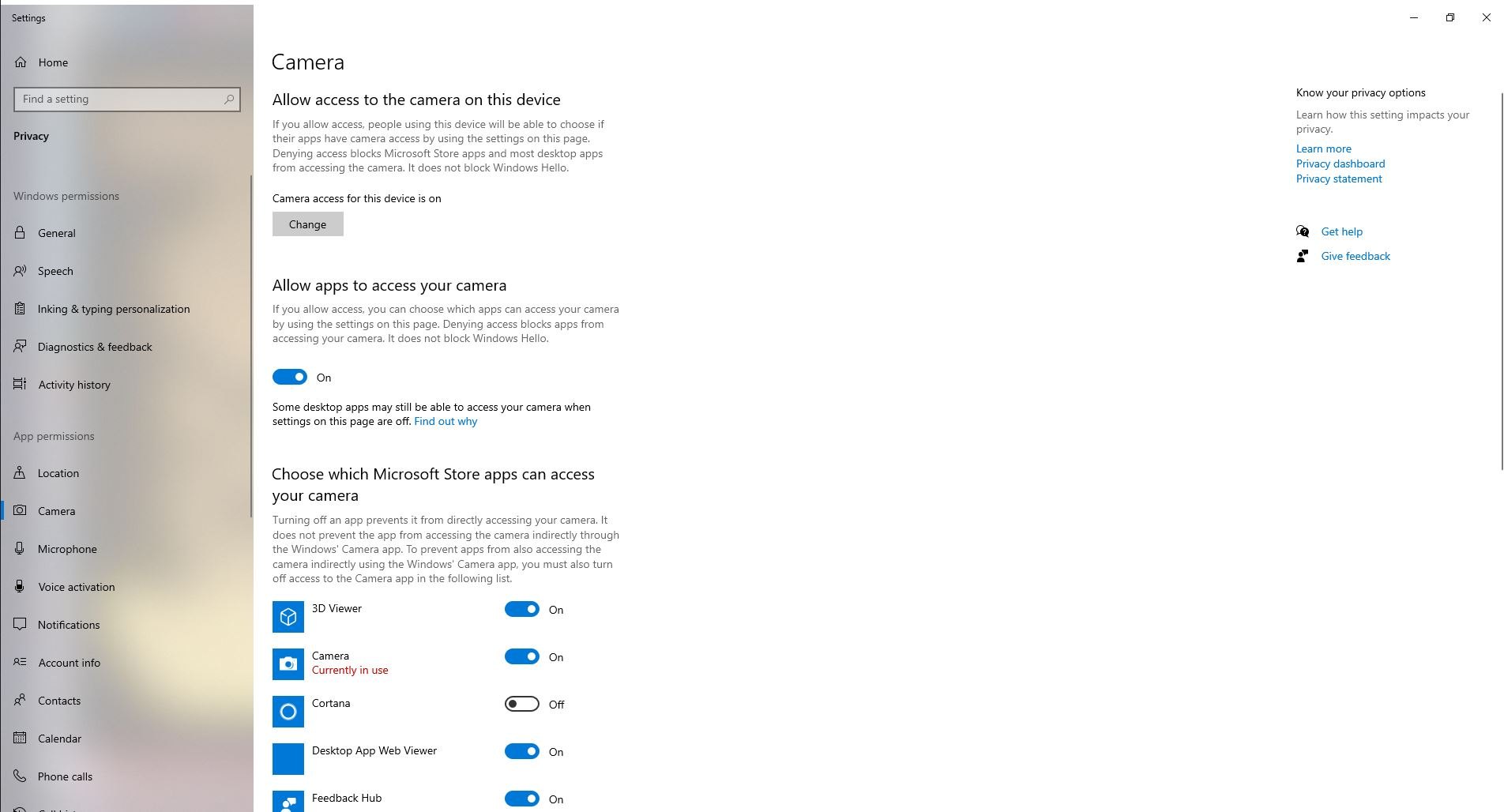 Facebook video call not working on Win10 PC (Allow Camera/Mic error) - Microsoft Q&A