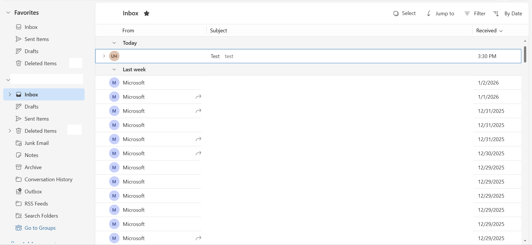 stopping Outlook 365 (new) to open the next email after deleting an ...