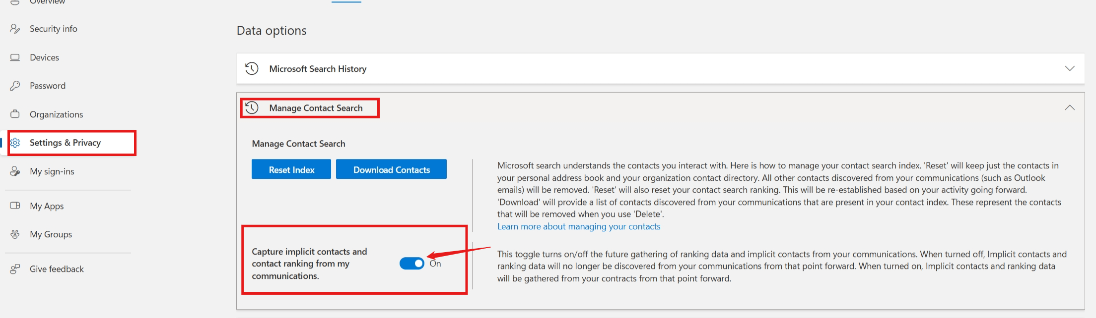 Outlook (via Edge) will not auto-populate recipients from my contacts ...