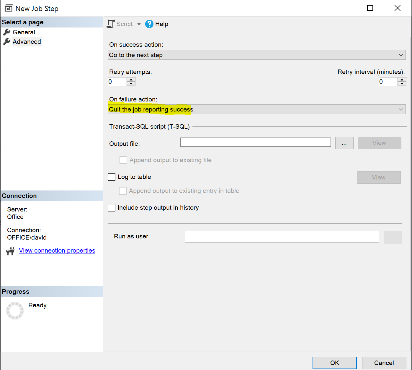 Schedule Job in SQL Server 2016 - Microsoft Q&A