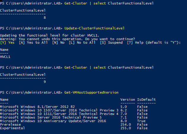 Why Might Hyperv Host Configuration Version Be Set To 50 On Server 2016 Microsoft Qanda 