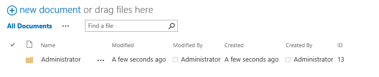 How To Create Folders Based On User Display Name In Document