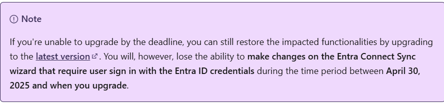 Questions Regarding Microsoft Entra Connect Sync Functionality After 30 ...