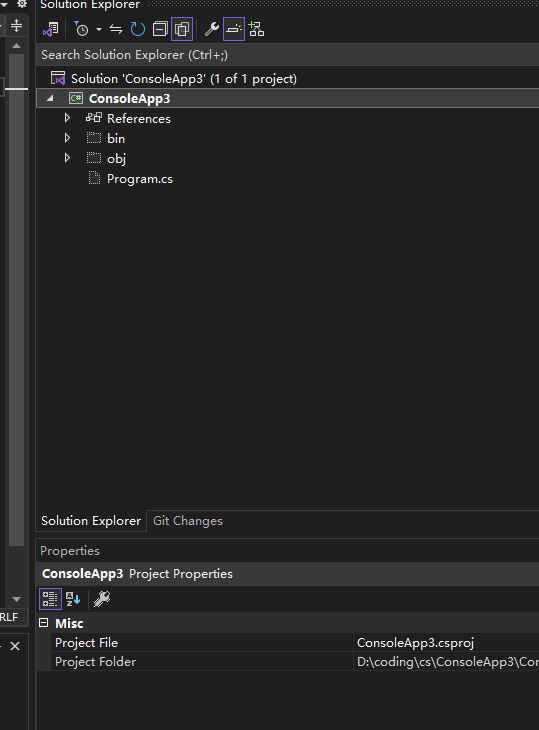VS2022 Missing properties node and project file while creating new .NET ... VS2022 Missing properties node and project file while creating new .NET ...