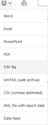 Tabular report ( which can be exported like ssrs excel format) design ...