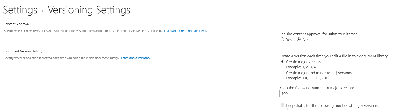 onedrive version history - Microsoft Q&A