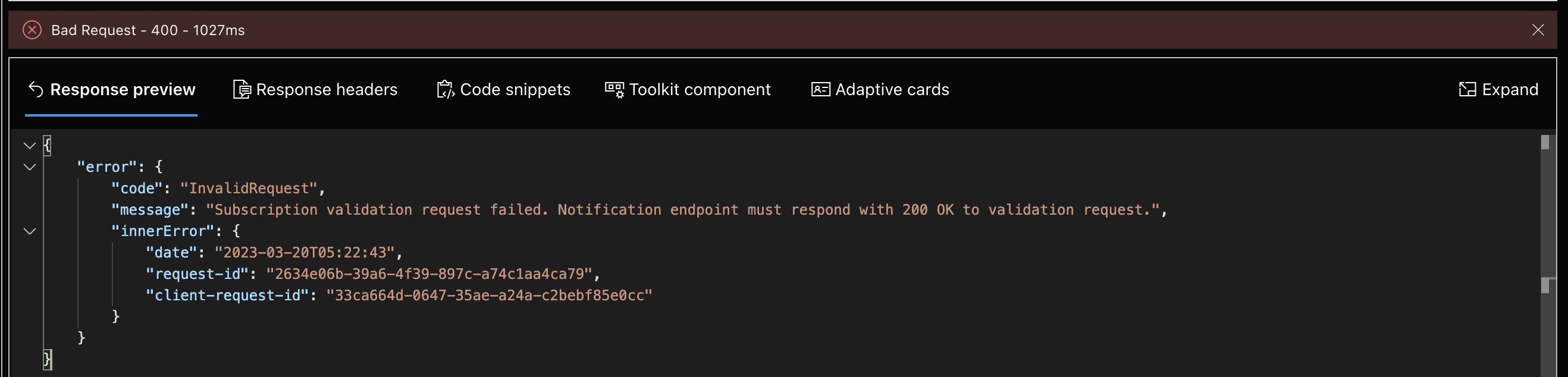 Microsoft Webhooks: Notification endpoint must respond with 200 OK to ... Microsoft Webhooks: Notification endpoint must respond with 200 OK to ...