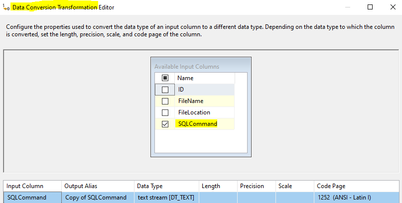 Export Flat File Based On The Each Sql Statement In The Table And Destination Microsoft Qanda