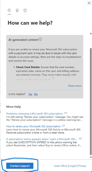 How to create a support ticket - Microsoft Q&A