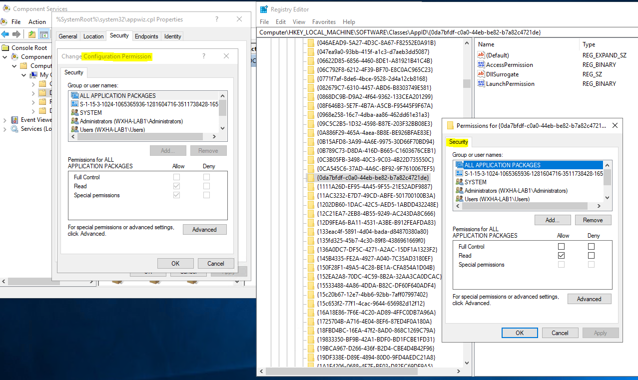 Is There A Script Way To Set Dcom Run Location And Configuration