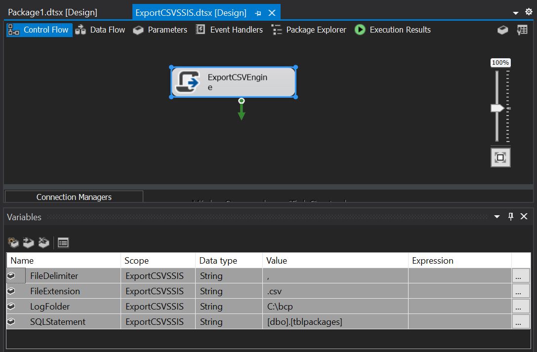 Export Flat File based on the each SQL statement in the table and ... Export Flat File based on the each SQL statement in the table and ...