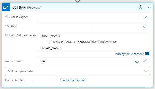 Sap Table As Input Parameter In Bapi Call Logic App Microsoft Qanda 4735