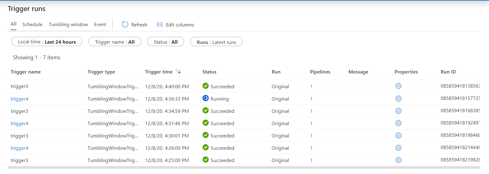 Tumbling Window Trigger Dependencyazure Data Factory Microsoft Qanda 4590
