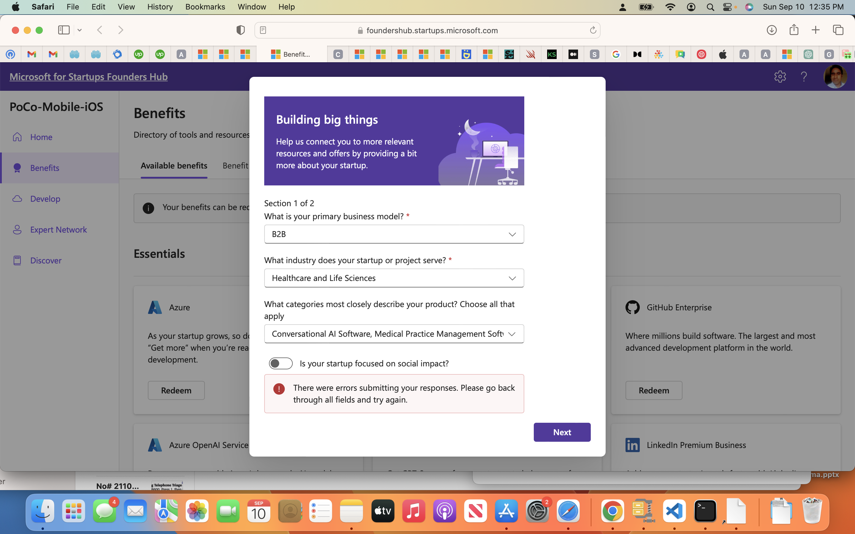 How to proceed with this dialog as I am not able to finish it from my ...