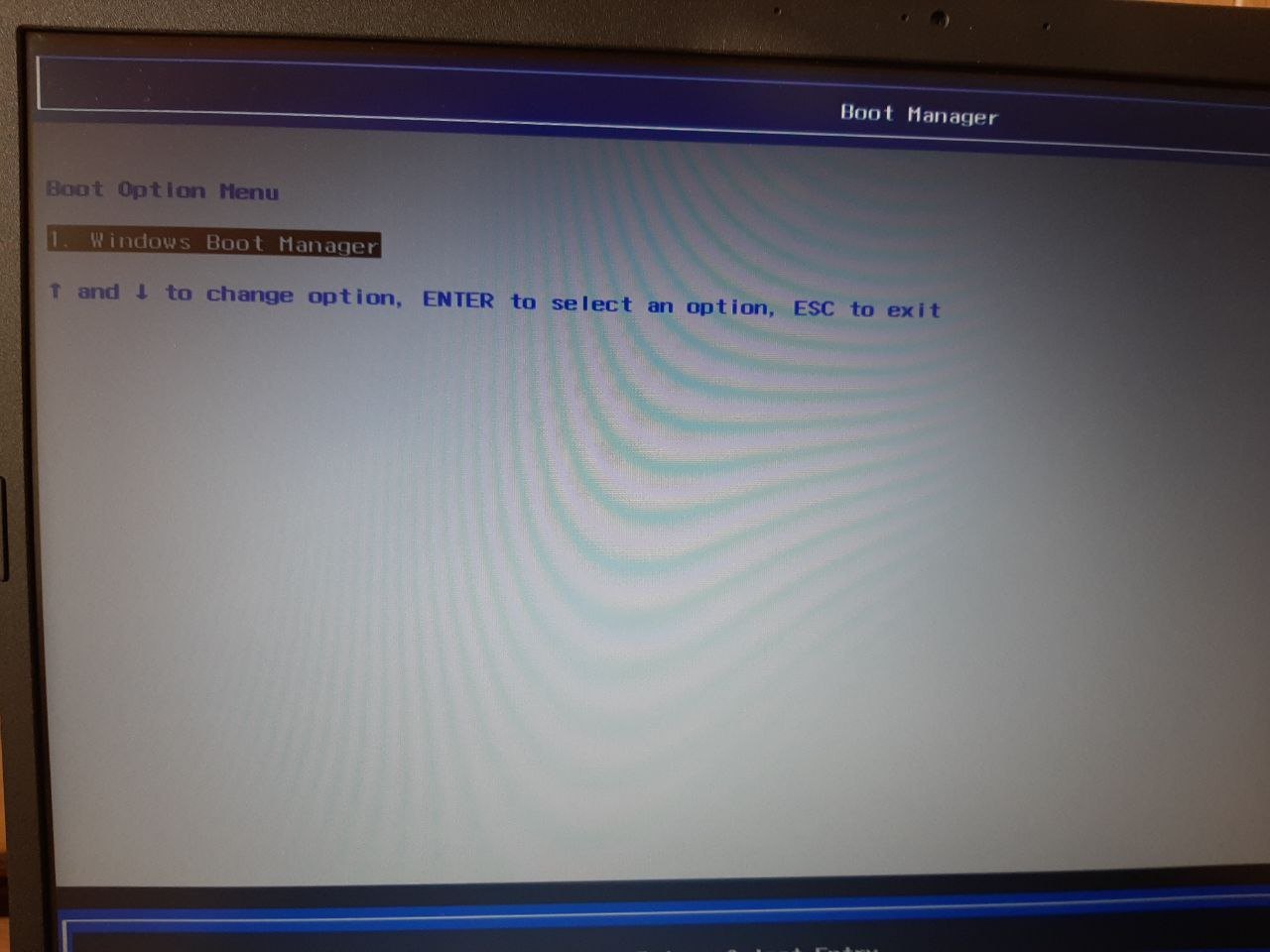 Как быть, если отсутствую варианты boot загрузки windows? - Microsoft Q&A