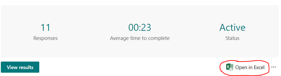 MIcrosoft Forms Response format - Microsoft Q&A