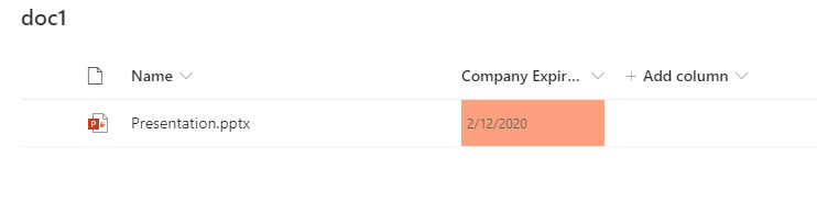 Conditional Formatting Not Showing Up On Column Microsoft Qanda